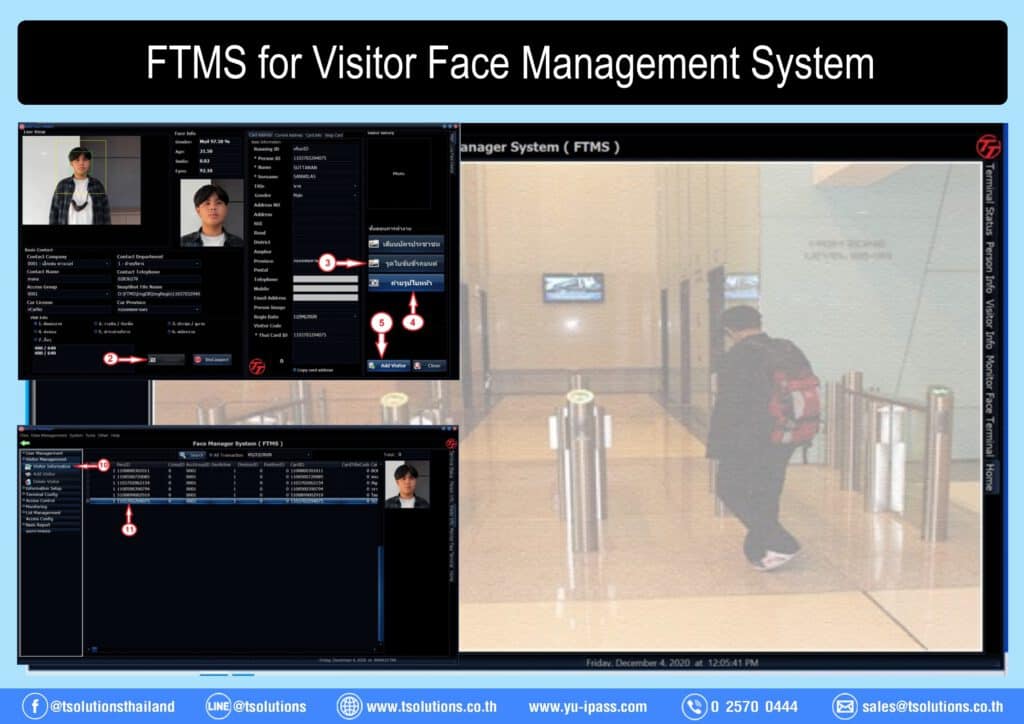 FTMS for Visitor Face Management System - TT Smart Vision
